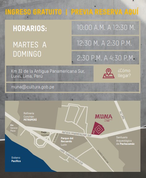 Museo Nacional del Perú » Museos | Transporte para MUNA Museo Nacional ...